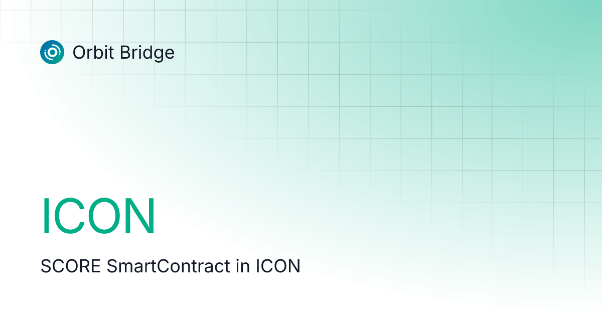 ICON | Orbit Bridge